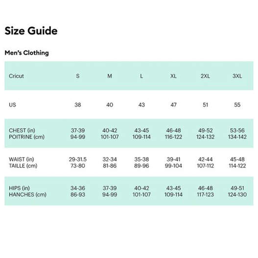 Cricut™ Men's T-Shirt Blank, Crew Neck | Cricut Shop