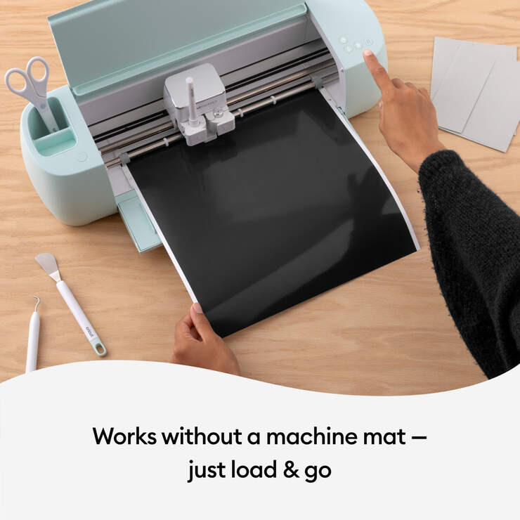 Smart Label™ Writable Vinyl – Removable, Black (3 ft) | Cricut Shop