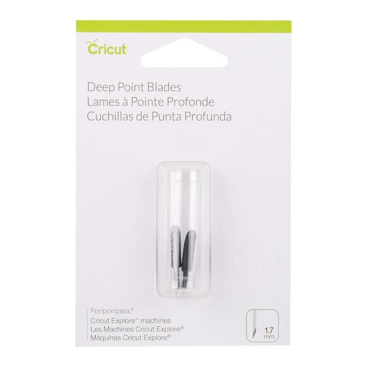 Deep-Point Replacement Blades (2 ct) | Cricut Shop