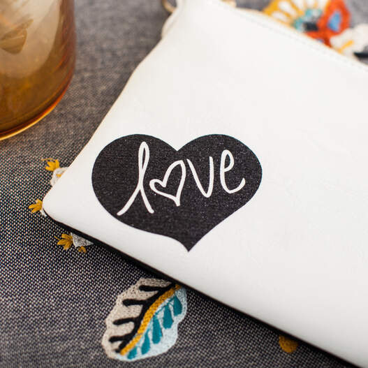 Black Cricut Glitter Iron-On Heat Transfer Vinyl - 5 ft