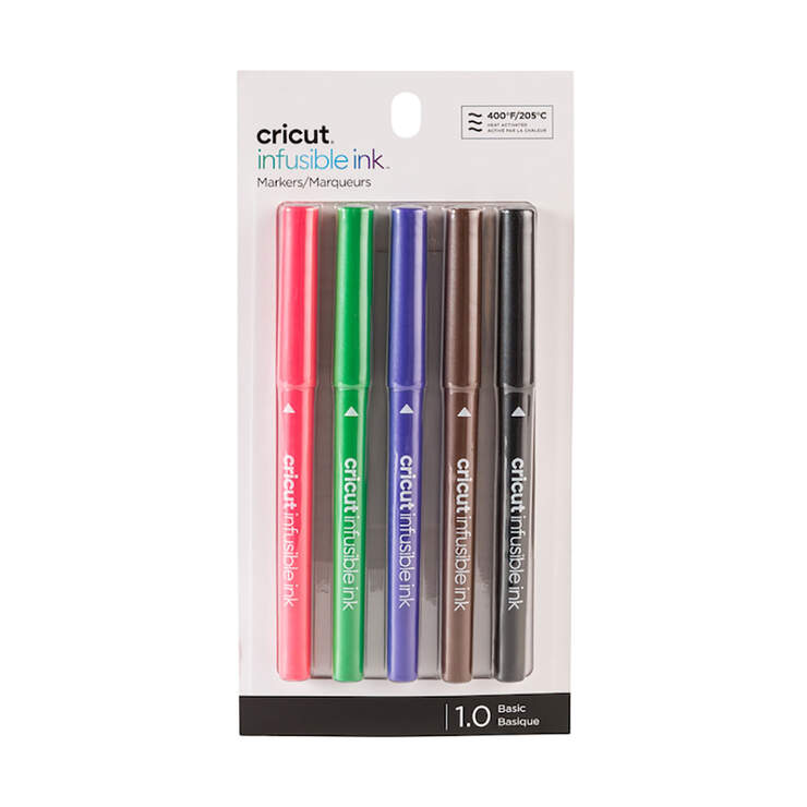 Infusible Ink™ Markers (1.0), Basics (5 ct) | Cricut Shop