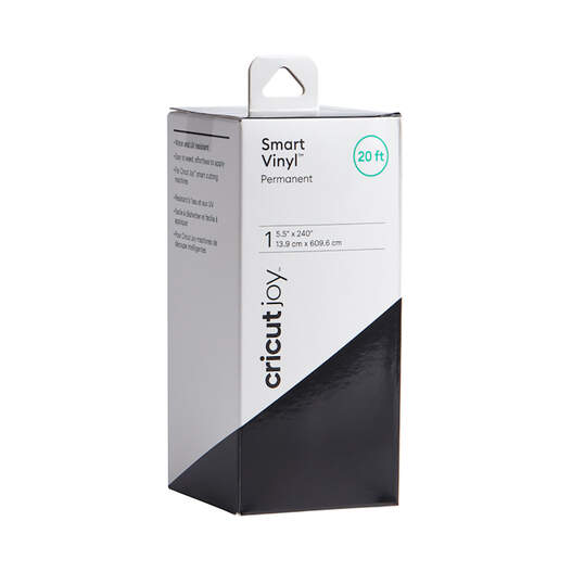 Black Cricut Joy Smart Vinyl Value Roll (20 ft) - Permanent Vinyl