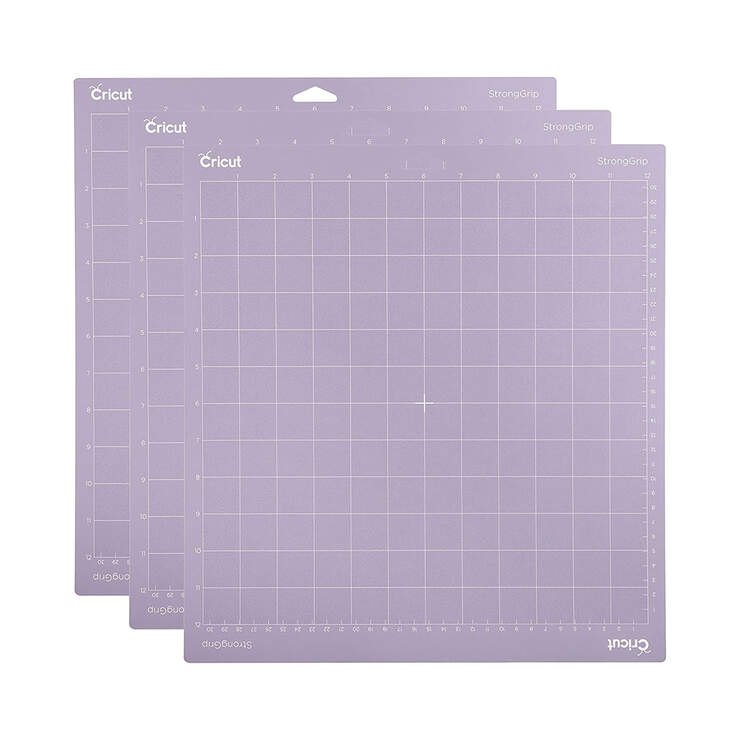 Cricut StrongGrip Mat, 12" x 12", 3 Pack | Cricut Shop