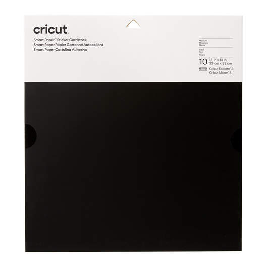 Cricut Smart Paper™ Sticker Cardstock in Sleek Black