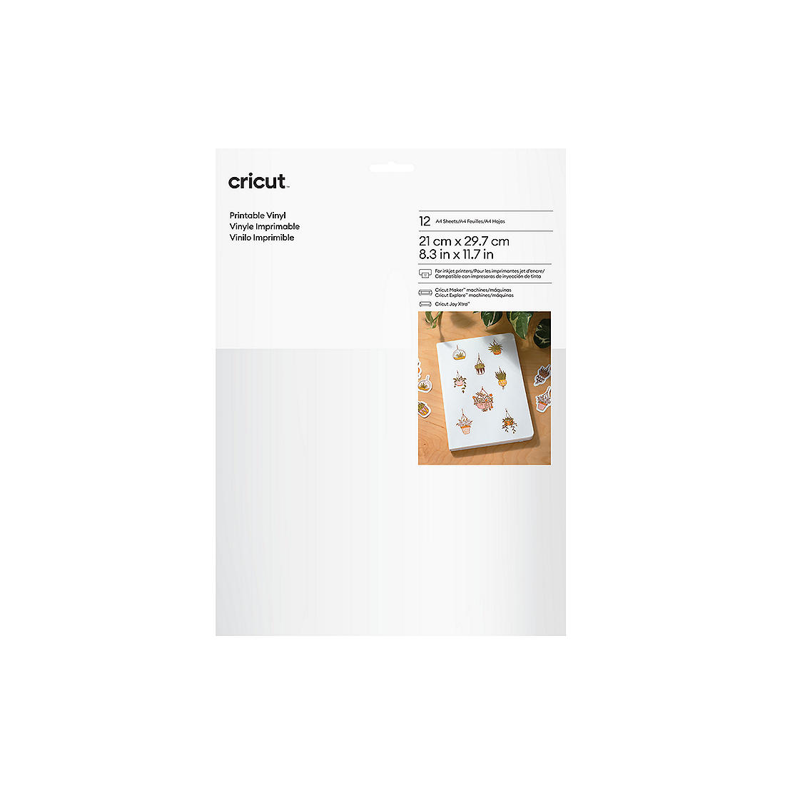 Printable Vinyl A4 12 ct