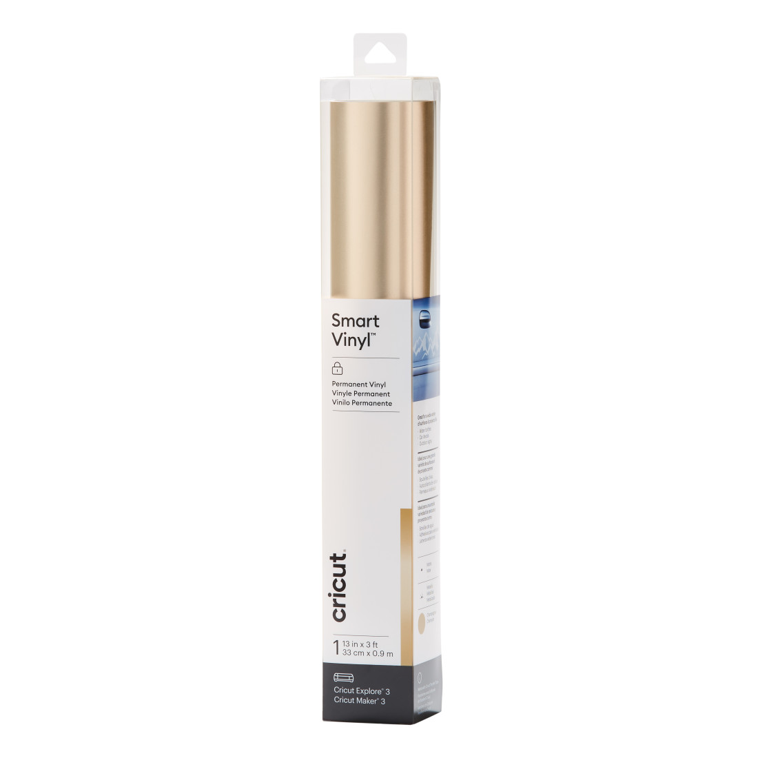 Cricut Smart Vinyl Matte Metallic Permanent Roll - 3 ft