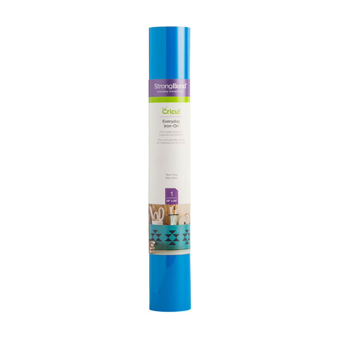 Neon Blue Cricut Everyday Iron On Heat Transfer Vinyl Htv