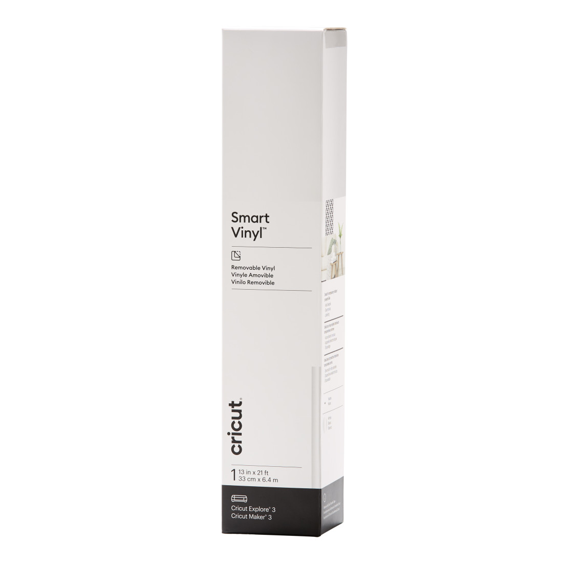 White Cricut Smart Vinyl (21 ft) - Removable Vinyl