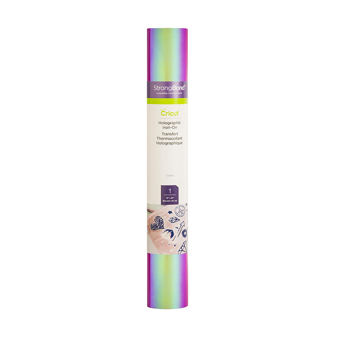 Holographic Iron-On, Dahlia | Cricut Shop