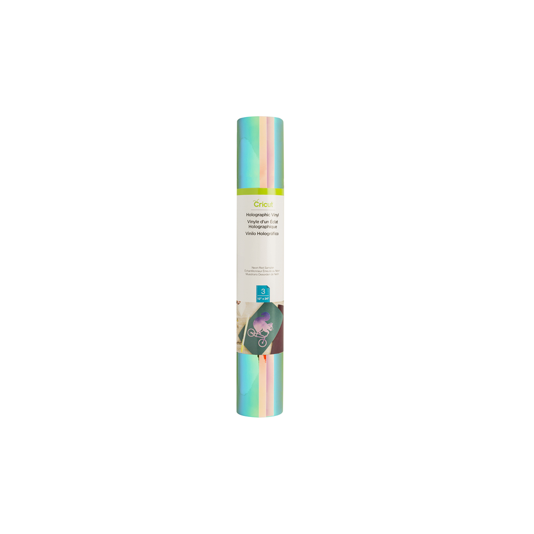 Holographic Sparkle Vinyl Sampler, Neon Riot | Cricut Shop