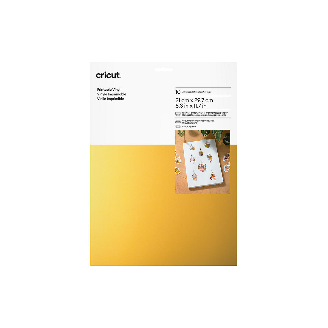 Printable Vinyl A4 10 ct Cricut Shop