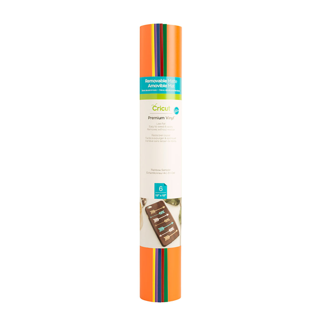 Premium Vinyl™ Sampler, Rainbow - Removable/Matte | Cricut Shop