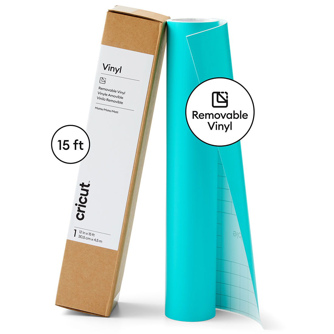 Teal Cricut Removable (15 ft) Vinyl